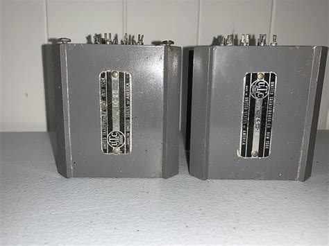 Pair Of Utc Utc Ls 25 Input Interstage Audio Transformers Reverb