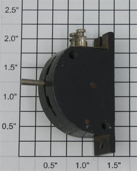 Trix 66b Ho Black Metal Twin Ttr Switch Controller With Push Button Te Trainz