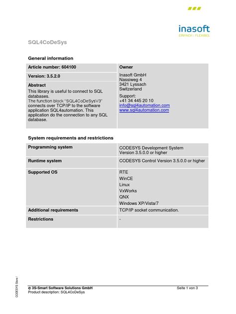 sql4codesys en pdf databases sql