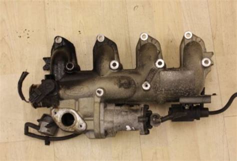 Ford Transit Connect 18 Tdci Egr Valve Manifold 4m5q 9424 Be 1668578