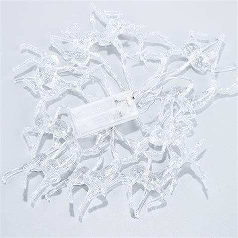 Christmas Elk String Lights Holiday Decoration Spec 6m 40 Leds Battery Box Colorful Light