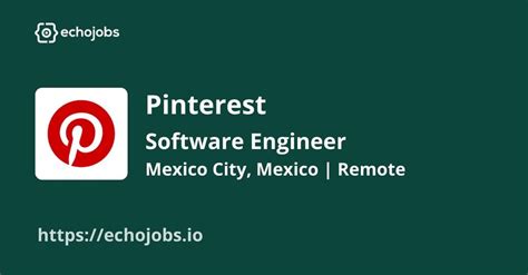 Pinterest Is Hiring Software Engineer Web Mexico City Mexico Remote