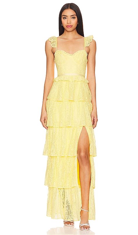 Yellow Maxi Dresses With Slit Black Friday 2024 Sale Revolve