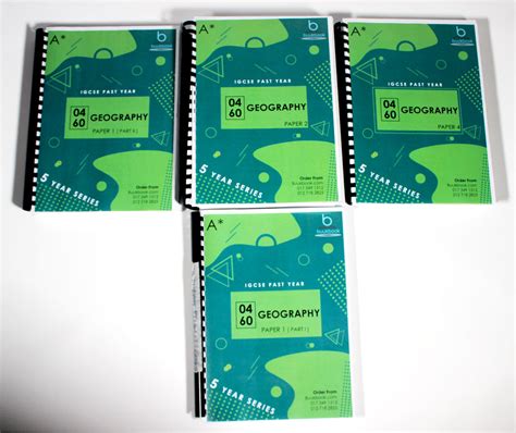 IGCSE Geography 0460 10yr3v BuukBook