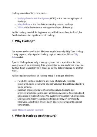 Hadoop Tutorial For Beginners DOCX