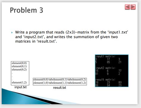 Solved Problem 3 Write A Program That Reads 2x3 Matrix