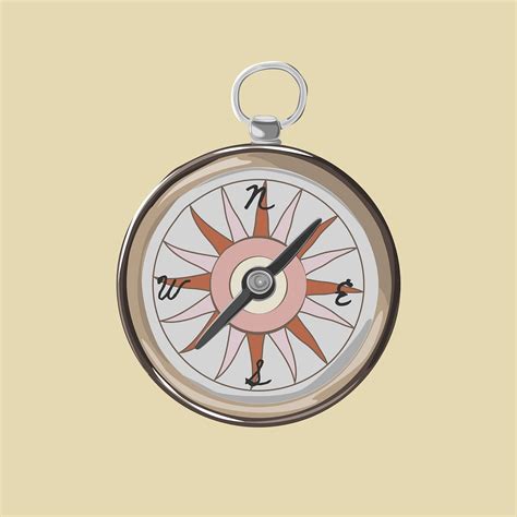 Travel Compass Aesthetic Illustration Vector Free Vector Rawpixel