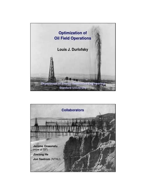 Optimization Of Oil Field Operations Pdf Mathematical Optimization