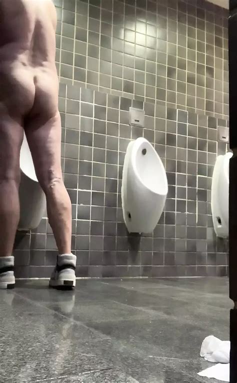 Naked In Public Toilet XHamster