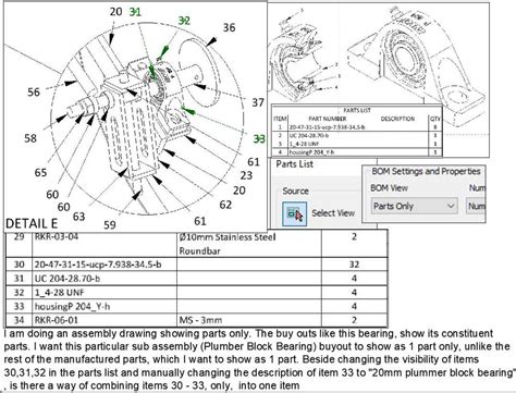 Bom Parts Only Combining Chosen Parts Into 1 Autodesk Community
