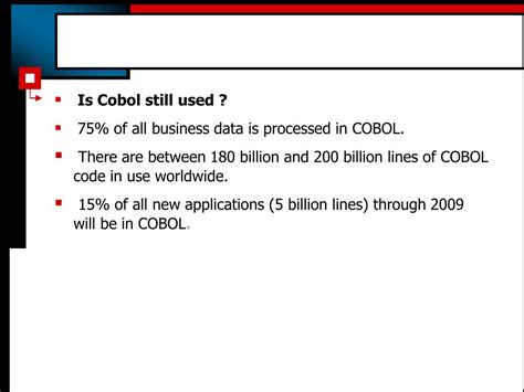 Ppt Cobol Common Business Oriented Language Powerpoint Presentation Id 3208083