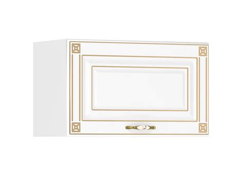 Амбианс Шкаф Окап 60 36 бяло златна патина Цена