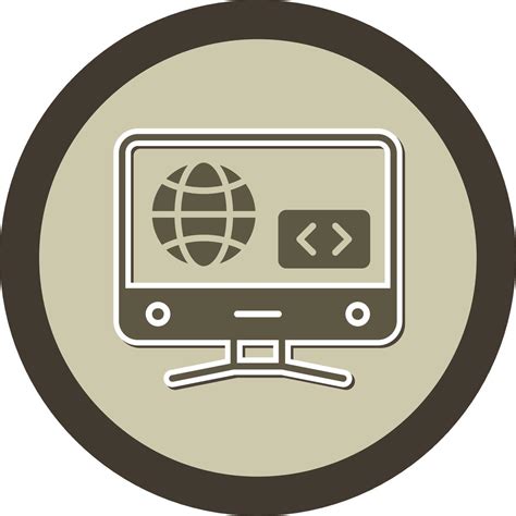 Stem Science And Tech Emblem Glyph Dual Tone Sticker Circle 73188686