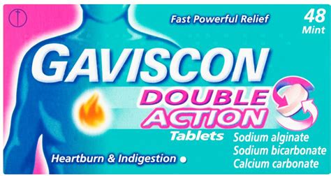 Gaviscon Double Action Mint Flavour Tablets Chemist 4 U