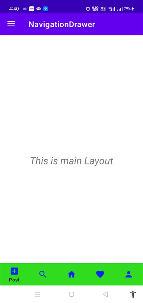 github mohd sohaib drawer bottom navigation in this project shows