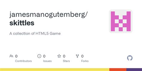GitHub Jamesmanogutemberg Skittles A Collection Of HTML5 Game