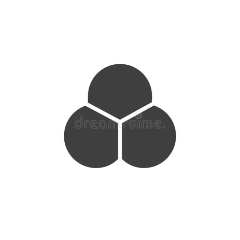 Ozone Molecular Structure Vector Icon Stock Vector Illustration Of