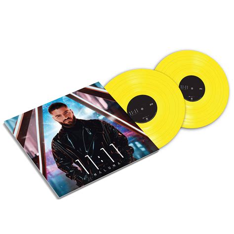 Maluma 1111 Yellow Vinyl 2lp Sony Latin