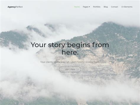 Download Free Html Template Agency Perfect Free Html Templates Free Css Templates And More
