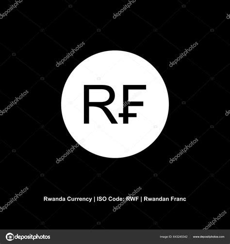 Rwanda Currency Symbol Rwandan Franc Icon Rwf Sign Vector Illustration Stock Vector By ©berkah