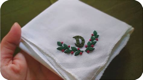 Simple Hand Embroidery Designs For Handkerchiefs