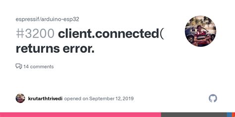 Client Connected Returns Error Issue Espressif Arduino Esp Github