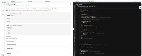 Dsa Codinginterview Binaryaddition Stringlogic Problemsolving Adithya Rana