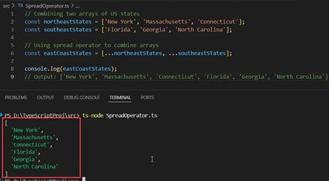 How To Use Spread Operator In Typescript