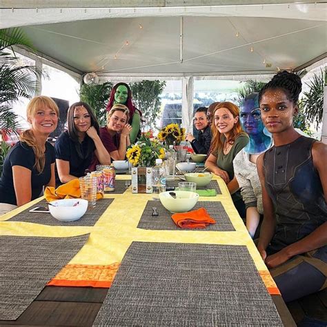 Gwitney Paltrow Pom Klementieff Brie Larson Zoe Saldaña Evangeline