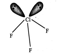 The Number Of Lone Pairs Of Electrons On Cl In A ClF 3 Molecule Is