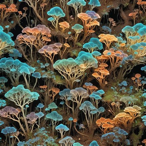 Mycelium Colors Ai Generated Artwork Nightcafe Creator