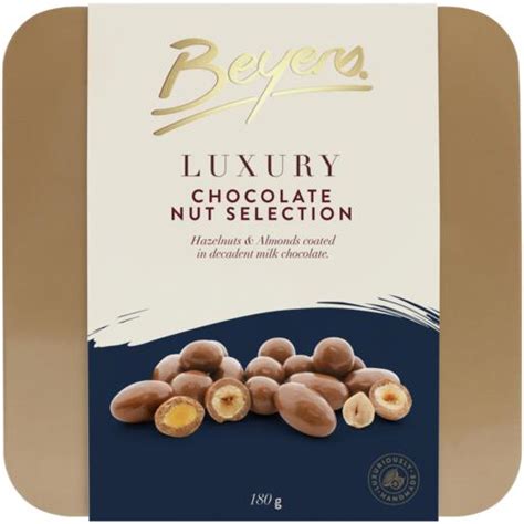 Beyers Luxury Chocolate Nut Selection Box 180g Check That