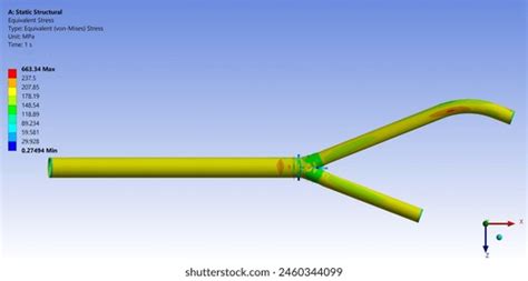 Structural Design Bifurcation Penstock Hydropower Project Stock Illustration 2460344099