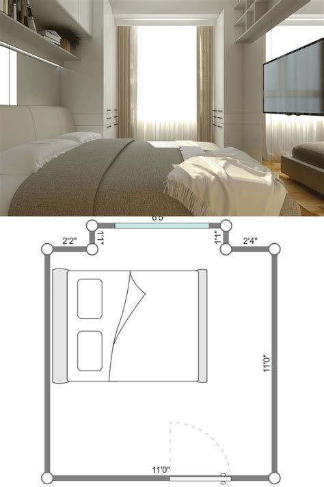 9 Great 11 X 11 Bedroom Layout Ideas