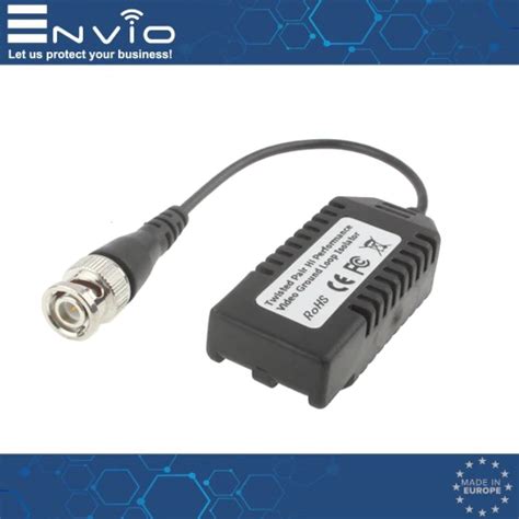 CHANNEL TWISTED VIDEO GROUND LOOP ISOLATOR FOR CCTV Envio Security