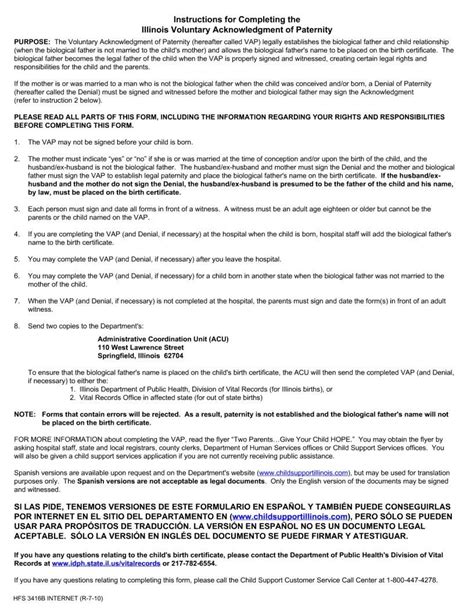 Voluntary Acknowledgement Form ≡ Fill Out Printable Pdf Forms Online