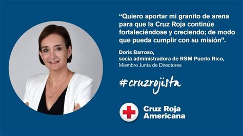 Me Identifico Con La Misión De La Cruz Roja” Cruz Roja Americana