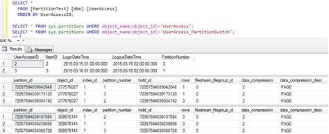 Automatic Data Purging With Partition Switching Notes On Sql