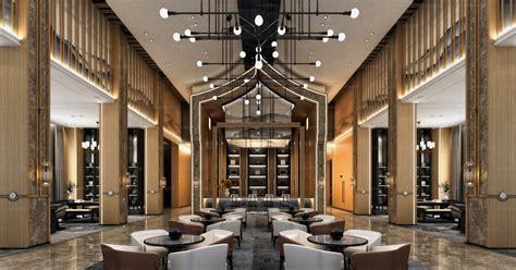 고급 호텔 로비 및 리셉션의 3d 렌더링 사진 Unsplash의 로비 이미지