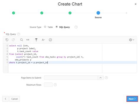 Adding Charts To Your Existing Database Application In Oracle Application Express 5 1