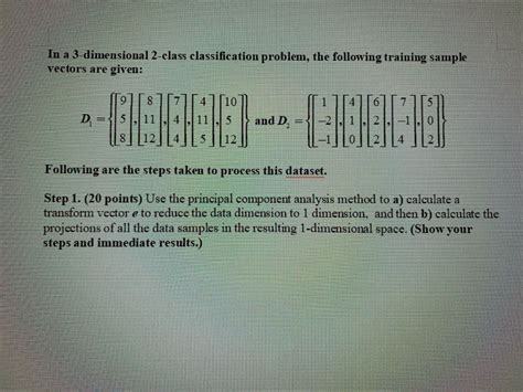 In A 3 Dimensional 2 Class Classification Problem