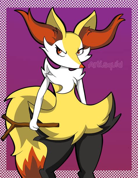 Pokemon Braixen By Srinky On Deviantart