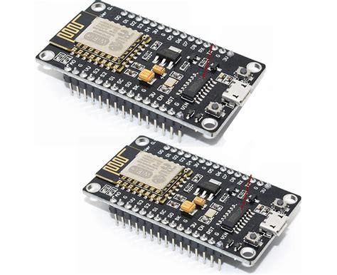 Digishuo 2pcs Esp8266 Nodemcu Ch340 Esp 12e Development Board Open