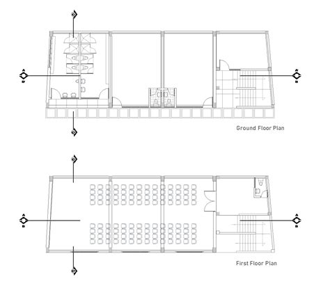 Small Auditorium Dwg Cad Project Free Download