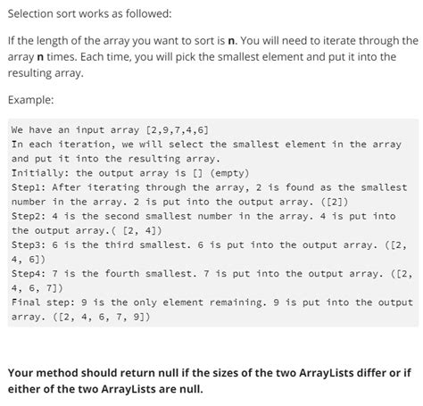 Solved Vou Wn Selection Sortjava Import Javautilt