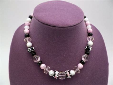 17 Handcrafted One Of A Kind Black Pink And Cream By Lillyandlex Bold