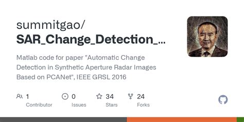 GitHub Summitgao SAR Change Detection GarborPCANet Matlab Code For Paper Automatic Change
