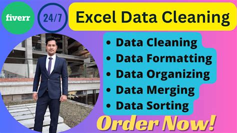 Clean Format Organize Merge Scrub And Sort Excel Or Csv Data By Rakibulhasan96 Fiverr