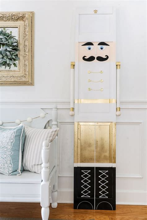 Easy Upcycled Diy Life Size Nutcracker Life On Summerhill
