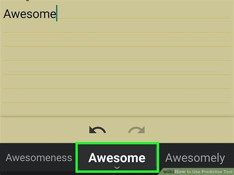 How To Use Predictive Text Steps With Pictures WikiHow